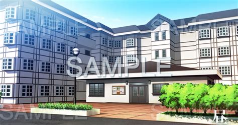 背景美術 日常編（マンションアパート）追加しました（booth販売） 背景素材屋さんみにくるのイラスト Pixiv