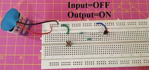 Designing NOT Gate Using Transistors