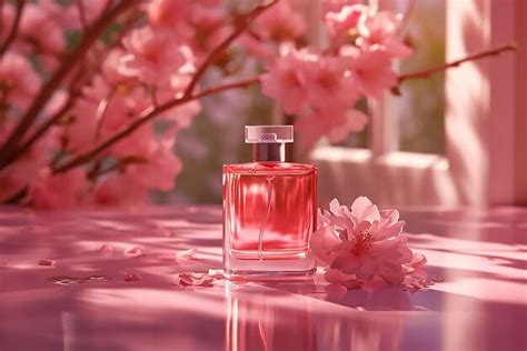 Premium Photo | A beautiful bottle of perfume for product shoot