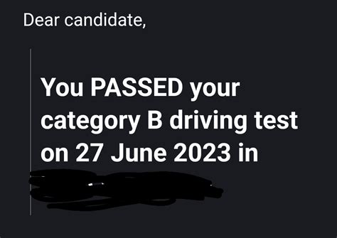 Passed My Driving Test First Time Today With Zero Minors Absolutely