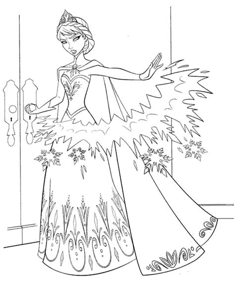 겨울왕국 색칠공부 프린트 35종 파일다운 네이버 블로그