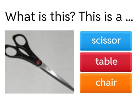 This Or That Classroom Object Quiz