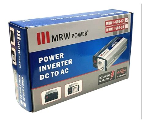MRW Power 600Watt 12V-220Volt İnverter MRW-600-12 - Antenci.net