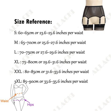 Allacki Sheer Mesh Vintage Garter Belt 6 Straps Suspender Belt Women