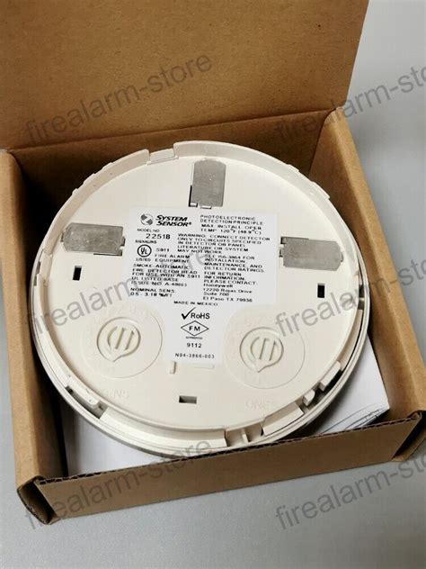 System Sensor 2251b Fire Alarm Smoke Detector 783863021015 For Sale