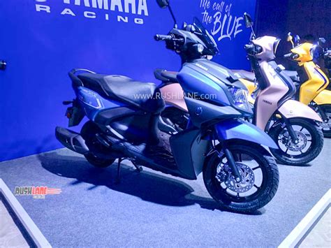 Yamaha Ray Zr Bs Scooter Debuts With Cc Fi Engine
