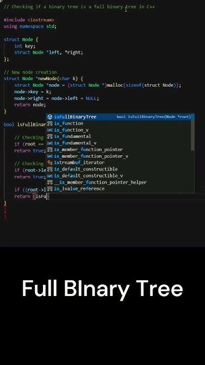 Full Binary Tree Using C Coding Algorithm Cpp Dsa Array
