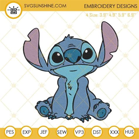 Stitch Embroidery Design Lilo And Stitch Machine Embroidery File