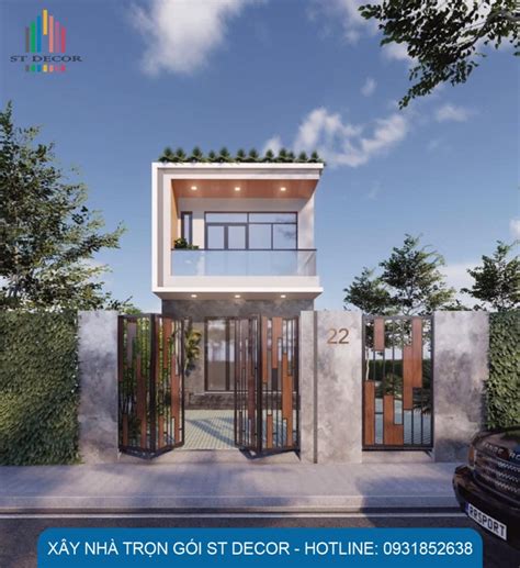 Mẫu 3d Nhà 1 Trệt 1 Lầu đẹp Hiện đại Hướng Dẫn Cụ Thể Từng Bước