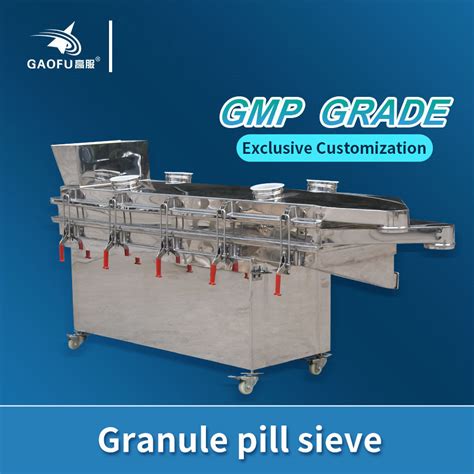 Stainless Steel New Type Fine Wheat Flour Vibrating Sieve Linear
