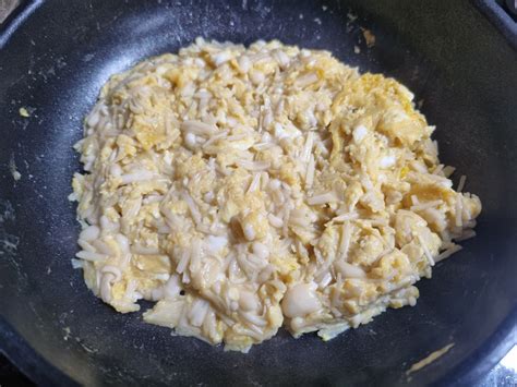 한그릇요리 달걀팽이버섯덮밥 만들기