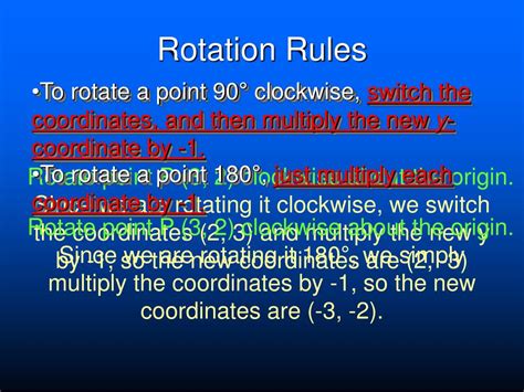 Rotation 90 Degrees Coordinates Rotation In Math Definition Rules