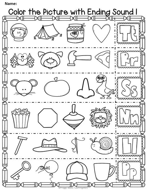 Letter Sound Recognition Worksheets Worksheets Library