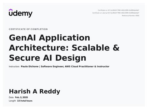 Harish Reddy On Linkedin Genai Application Architecture Scalable And Secure Ai Design