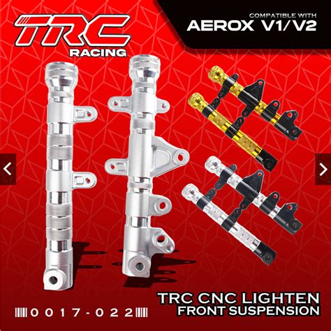 TRC Racing Lighten Outer Tube Shock Yamaha Aerox155 V1 V2 Malaysian