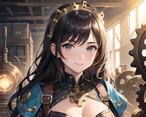 Premium Photo Beautiful Anime Waifu Style Girl Ai Generated