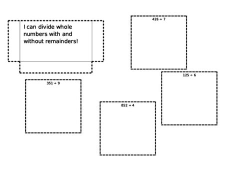 Division Interactive Notebook By Mrs Phillips Marvelous Class Tpt