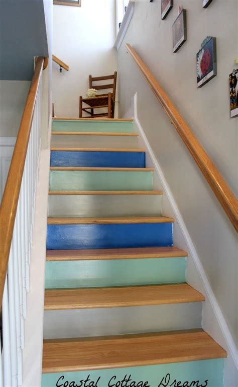 Multi Colored Stair Risers Indoor Living Pinterest サーフ インテリア