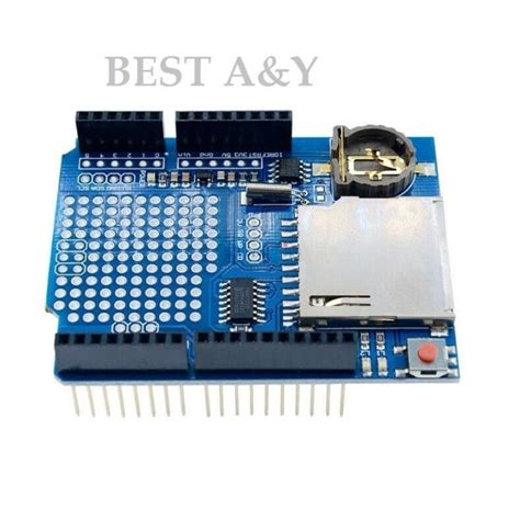 jual shield datalogger datalogging sd card ds1307 rtc uno mega murah