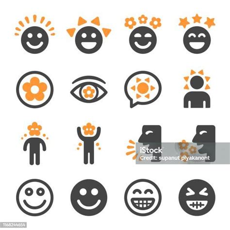快樂圖示集向量圖形及更多享受圖片 享受 人 人的頭部 Istock