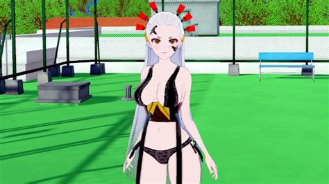 Anime 3d Guy Takes Daki To The Roof To Give Him A Blowjob And He Ends