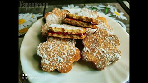 Песочное кето печенье с ягодным джемом Youtube