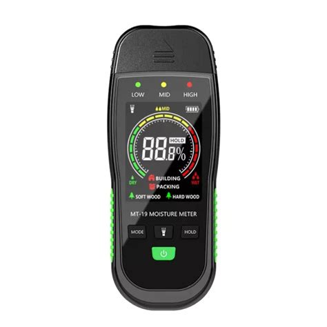 TEST D HUMIDIT Cran Couleur Fiable MT 19C Batterie Longue Dur E