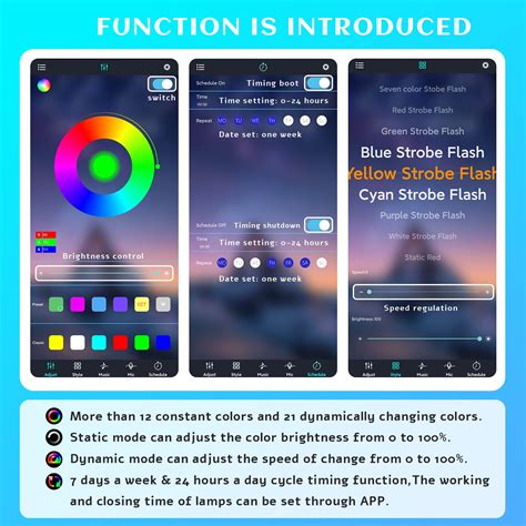 Lylmle Led Pool Lights For Aboveground Pool 10w Hanging Rgb Color