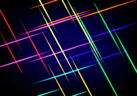 Abstract Background Lines Glow With Stripes And Lines Vector Illustration 27739503 Vector Art