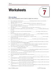 Macroease4e Wksht Ch07 Pdf Name Chapter Worksheets 7 Fill In The