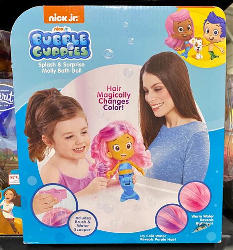 Bubble Guppies Splash And Surprise Molly Bath Doll 73236 Cove Toy House