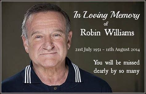 In Loving Memory Of Robin Williams Actor In Memory Rip Robin Williams Robin Williams Robin