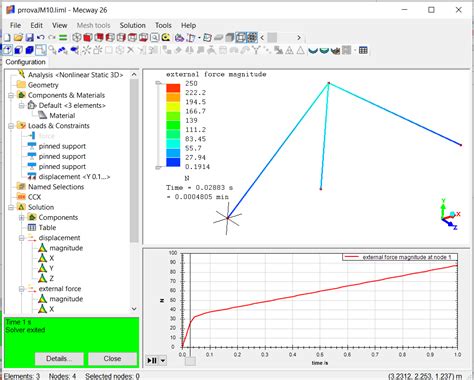 Non Linear Truss Analysis — Forum