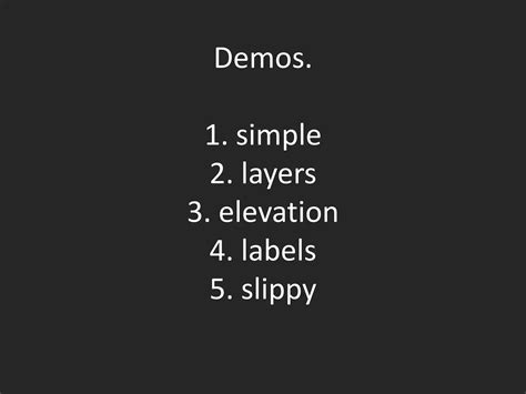 Foss4g Na 2012 Readymap Openlayers In 3d Ppt