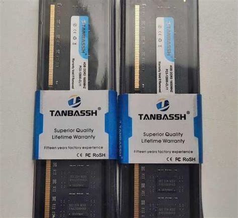 Оперативная память Tanbassh DDR3 4гб | Festima.Ru - Мониторинг объявлений
