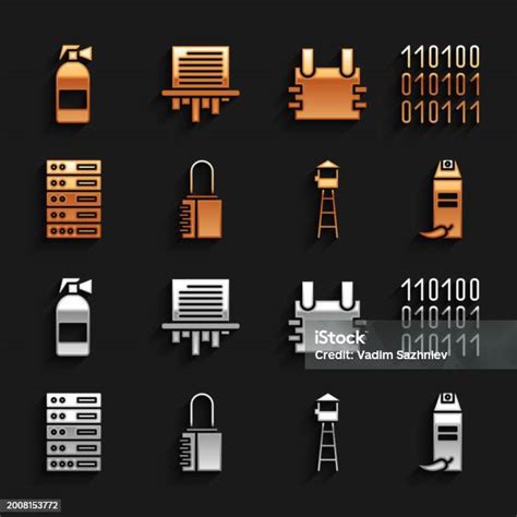 Set Safe Combination Lock Binary Code Pepper Spray Watch Tower Server