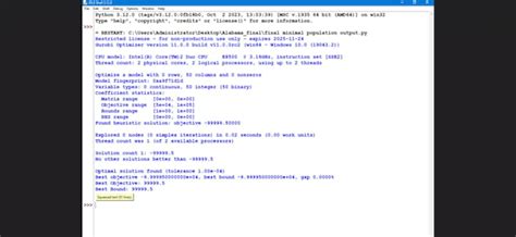 Do Optimization Projects By Using Gurobi Libaray In Python By Ayatali8