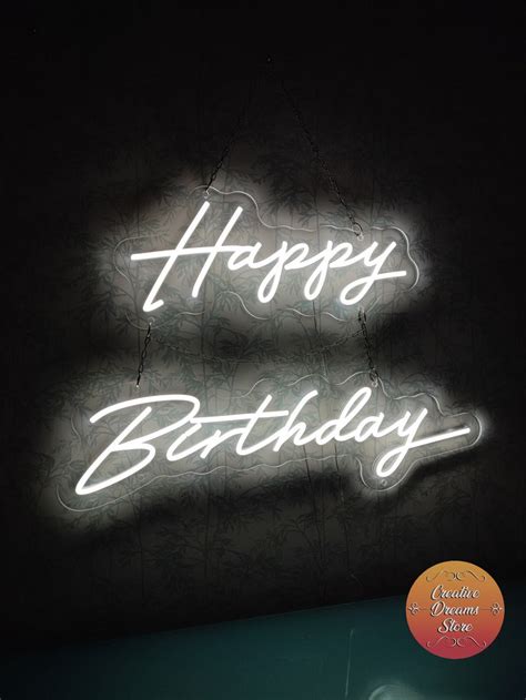 Happy Birthday To You Happy Birthday 🎂🎉 Aluga Ou Compra O Nosso Neon