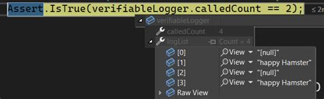 c how do you mock ilogger loginformation stack overflow