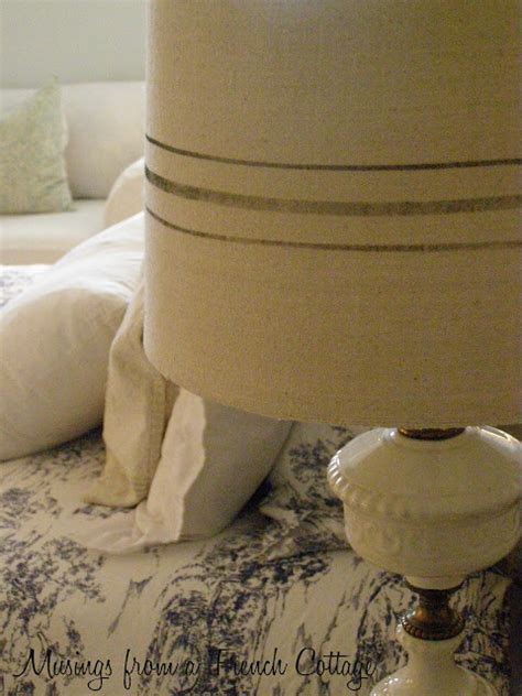 The Little French Farmhouse Make Your Own Pottery Barn Grain Sack Lamp