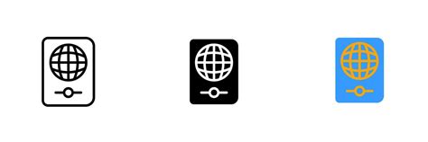 Passaporte Internacional Chip De Documento Pessoal Visto De Viagem