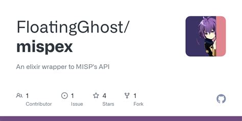 GitHub FloatingGhost Mispex An Elixir Wrapper To MISP S API