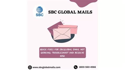 Ppt Quick Fixes For Sbcglobal Email Not Working Troubleshoot And Resolve Now Powerpoint