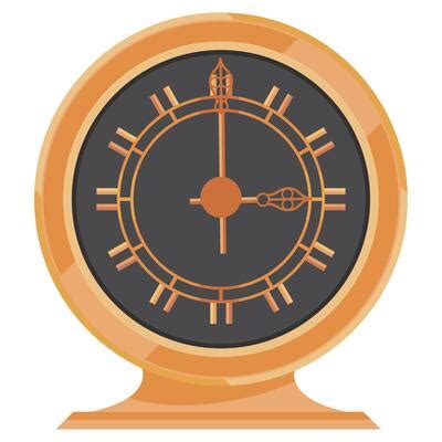 Antique Clock Vector Art Icons And Graphics For Free Download