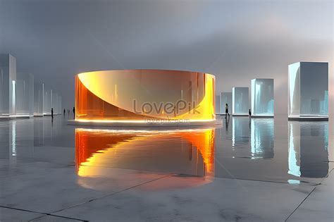 미래의 예술 설치