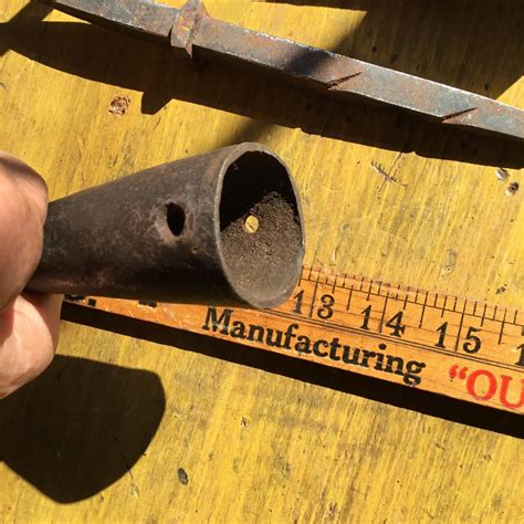 Primitive Hand Forged Socket Chisel Solid Ships Free Etsy