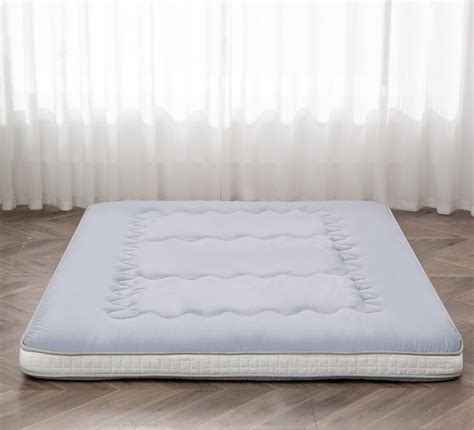 Drfuton Japanese Floor Futon Mattress Extra Thick Folding Roll Up Bed Topper Mat For Guest