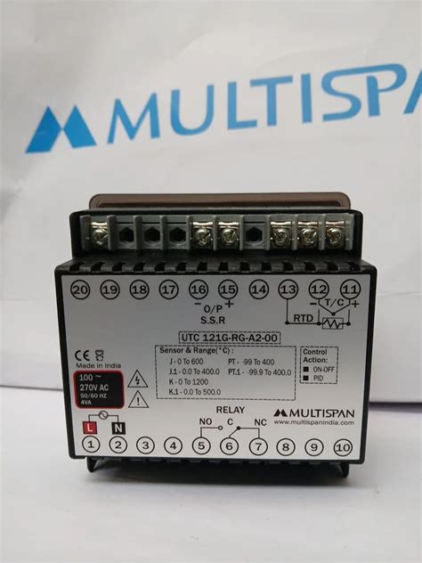 utc 121g 4 digit dual display single output accurate pid controller