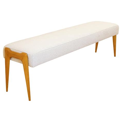 Mid Century Sculptural Bench At 1stdibs