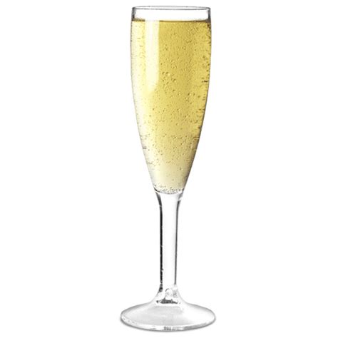 Classic Unbreakable Polycarbonate Champagne Flute 185ml